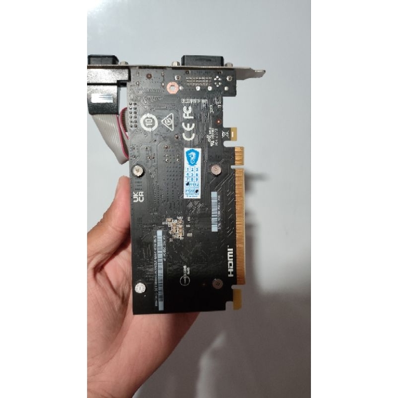 Jual Vga Card MSI Nvidia GeForce GT 710 LP GDDR3 2GB | Shopee Indonesia