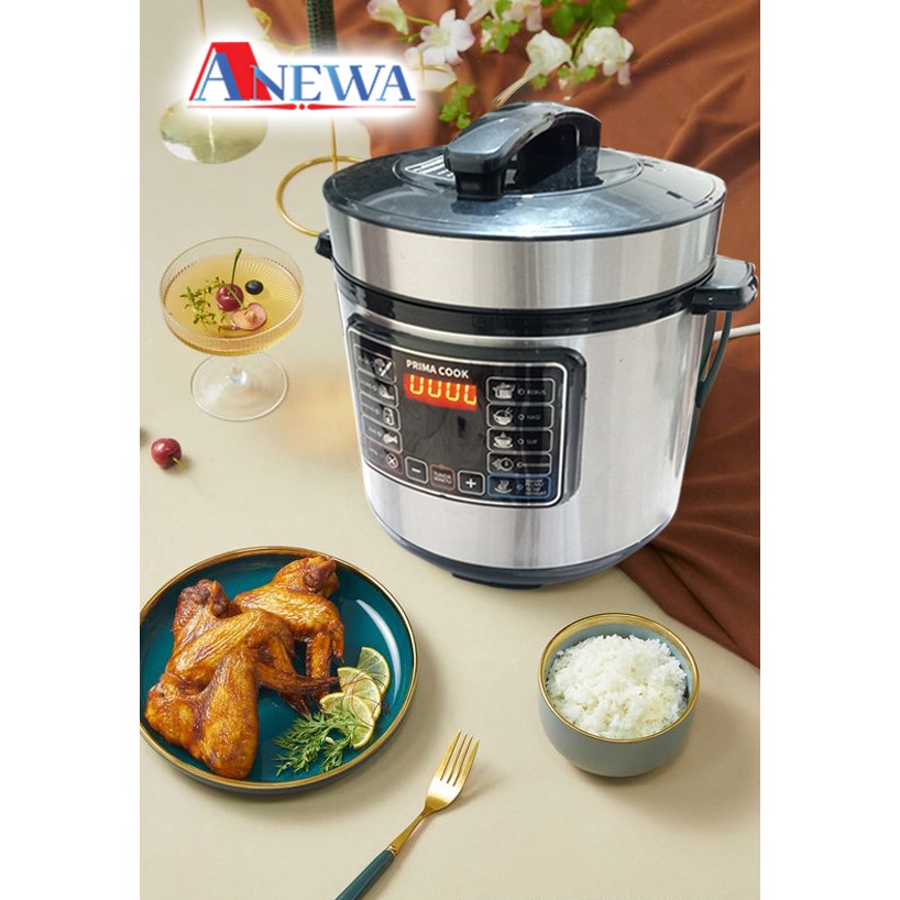 Jual Prima Cook 10 in 1 Fungsional Hemat Energi 6L Smart Touch Anti ...