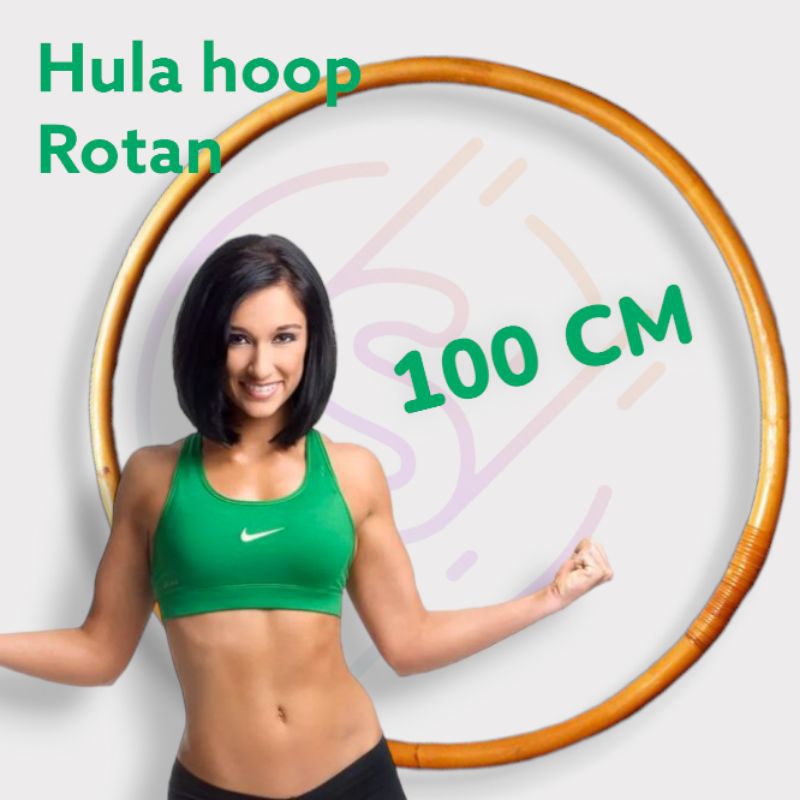 Jual Hula Hoop Rotan 100 cm Hulahoop Asli Rotan Cincin Olahraga Diameter 100cm Fitness | Shopee ...
