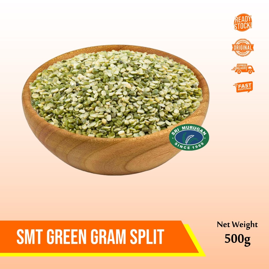 Jual SMT GREEN GRAM SPLIT 1KG | Shopee Indonesia