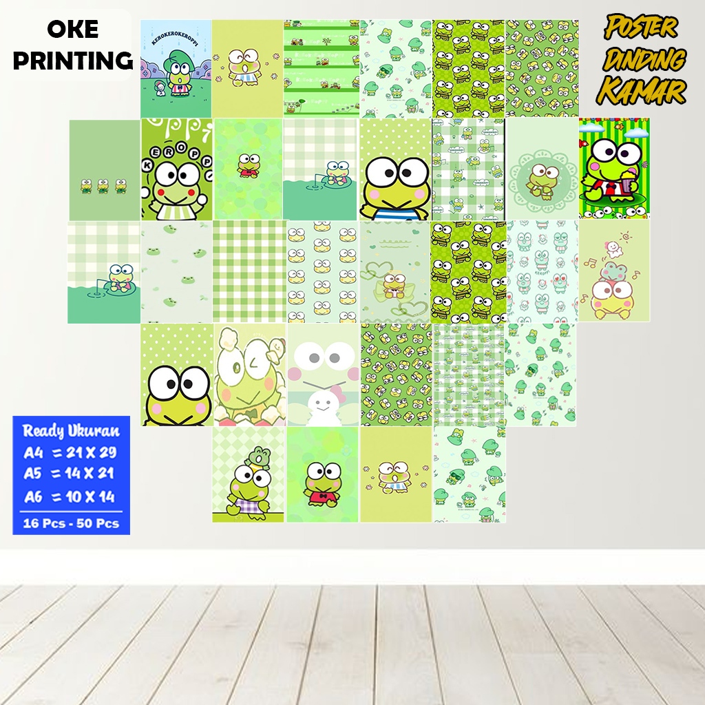 Jual Poster Dinding Kamar keropi / Poster Dinding keropi / Hiasan ...