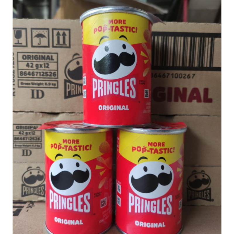 Jual pringles mini 42gr 1 dus 12pcs | Shopee Indonesia