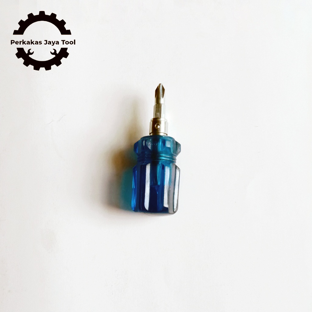 Jual Obeng Mini Bolak Balik 2 in 1 Obeng Mini Cebol 2 inch Min Plus ...