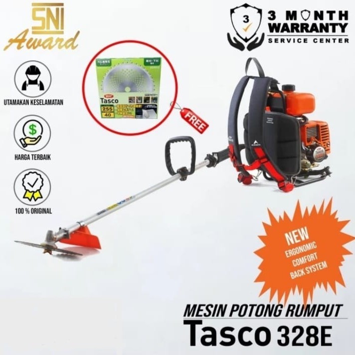 Jual Mesin Potong Rumput Tasco 328 / Brush Cutters Tasco 328 /Mesin ...