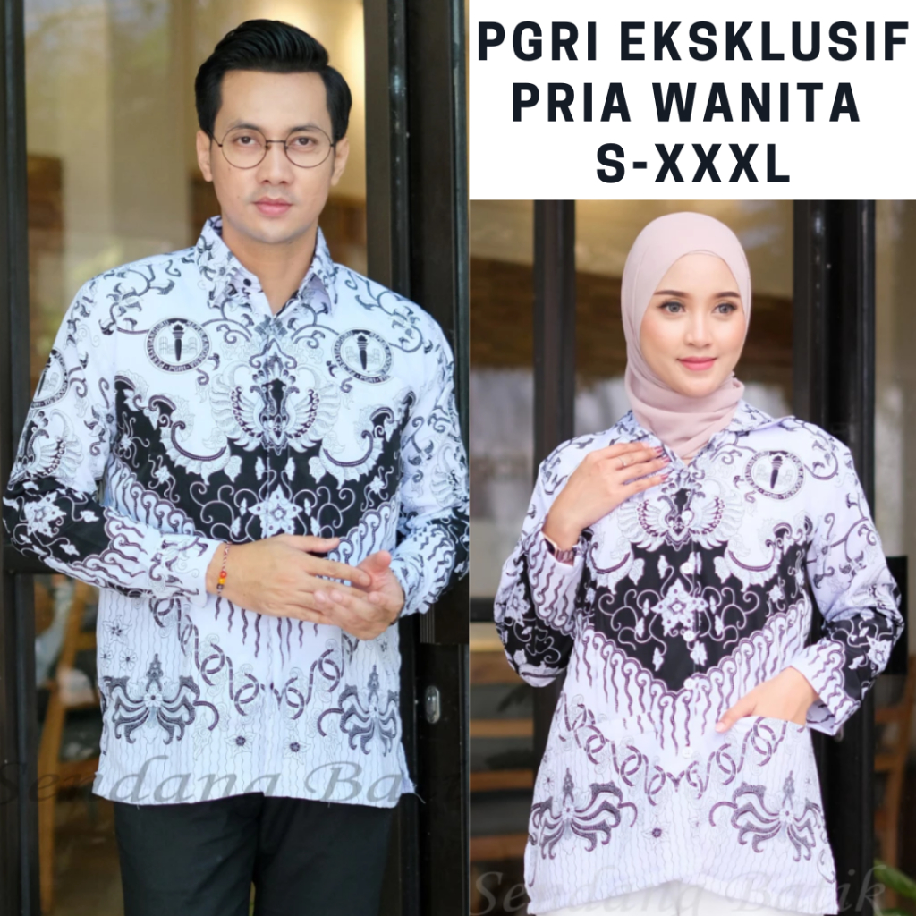 Jual Batik PGRI Furing Eksklusif - Seragam Resmi Guru Pendidikan ...