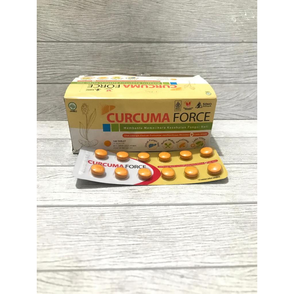 Jual CURCUMA FORCE TABLET | Shopee Indonesia