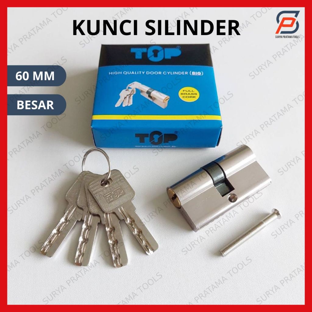 Jual Silinder Kunci Pintu Besar 60mm Anak Kunci Pintu Besar 60 mm Top Cylinder Key | Shopee ...