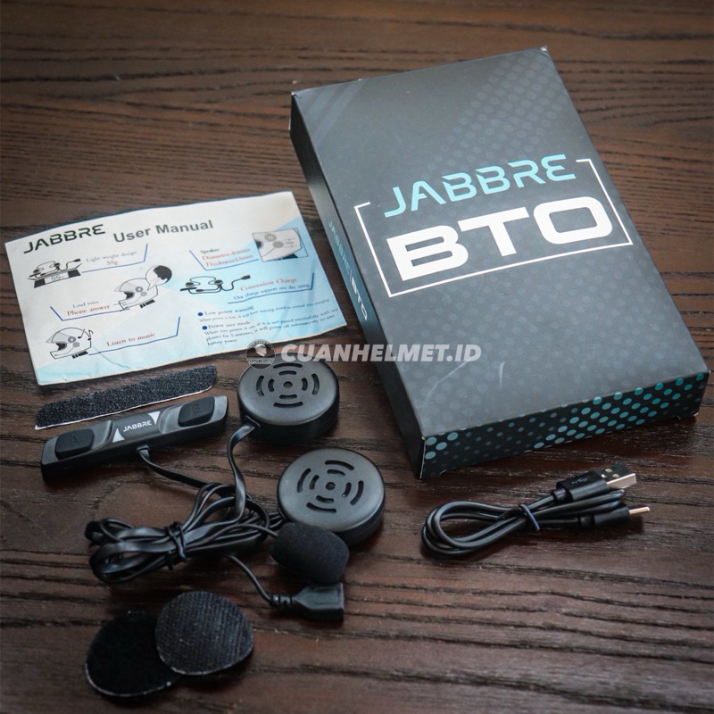 Jual Intercom Jabbre BTO Interkom Helm Bluetooth | Shopee Indonesia