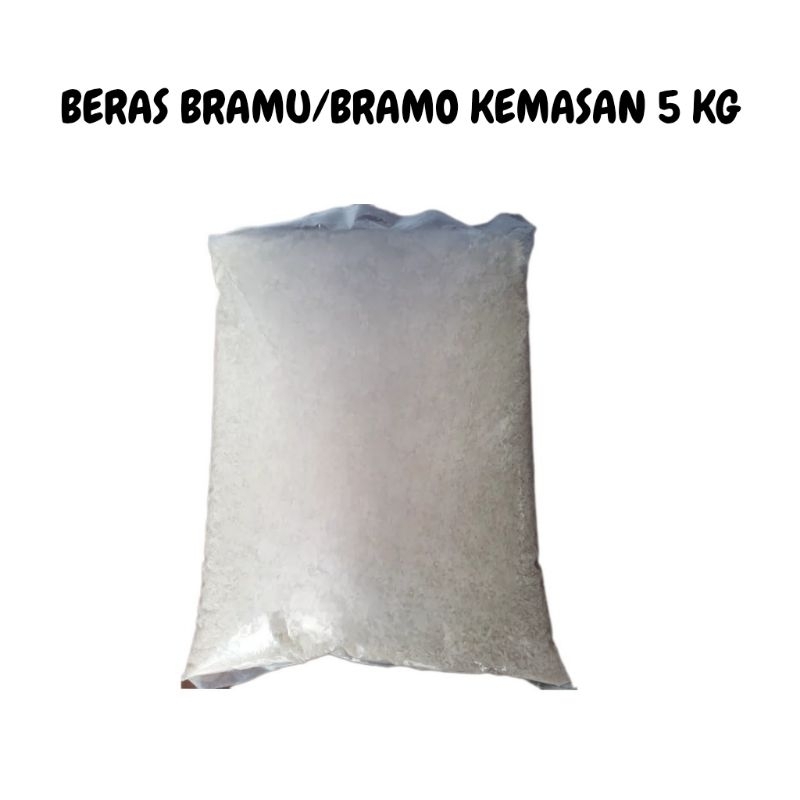 Jual Beras Bramu/Bramu Kemasan 5 KG Kualitas Super Premium Pulen ...