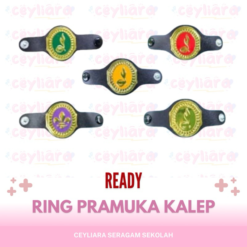Jual Ring pramuka kalep Siaga Penggalang Penegak Wosm Pembina SD SMP SMA SMK | Shopee Indonesia