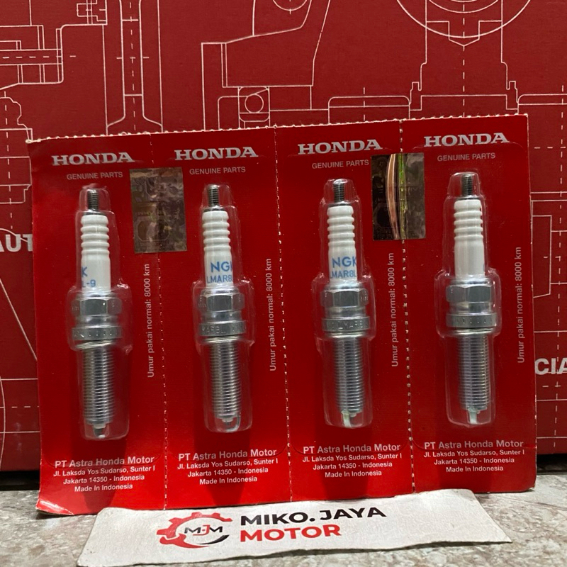 Jual BUSI LMAR8L-9 NGK PCX 160 ADV 160 VARIO 160 STYLO 160 FORZA 250 ORIGINAL HONDA 31917-K0R ...