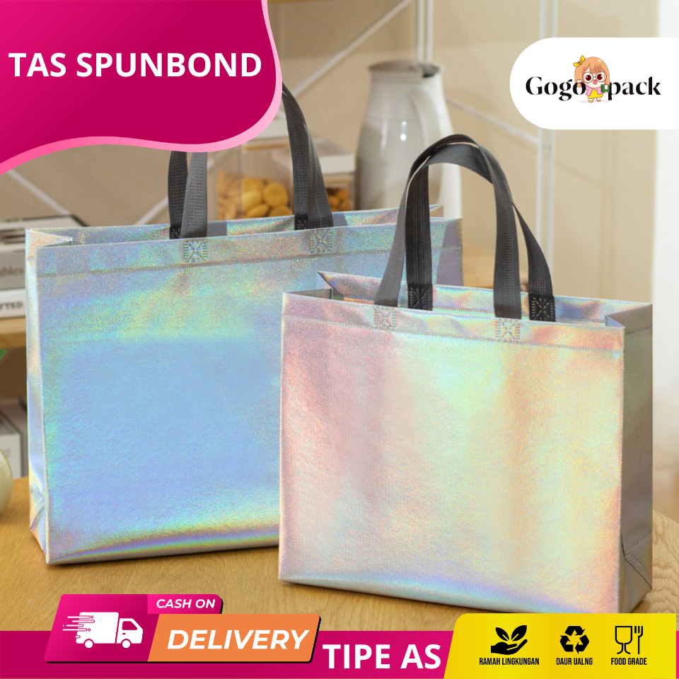 Jual Tas Spunbond / Goodie Bag Spunbond / Spoundbond Bag / Tas Belanja ...