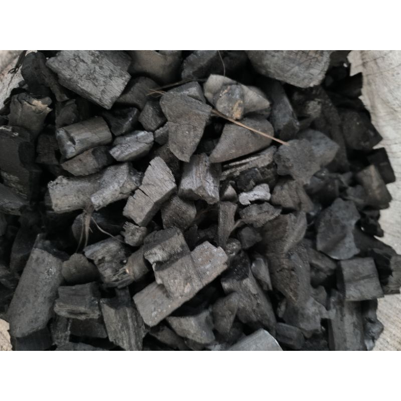 Jual arang kayu Arang bakar kering murah 1 kg siap krim | Shopee Indonesia