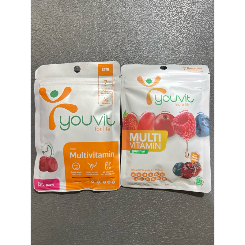 Jual Youvit Multivitamin 7 Gummy | Shopee Indonesia