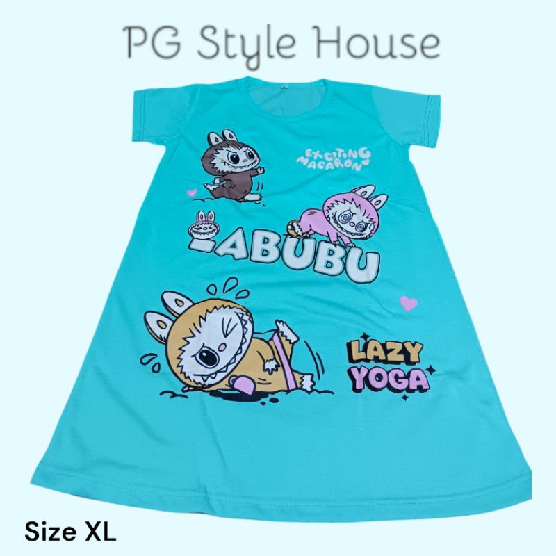 Jual Dapat 2 Daster anak (Labubu, kuromi, melody) | Shopee Indonesia