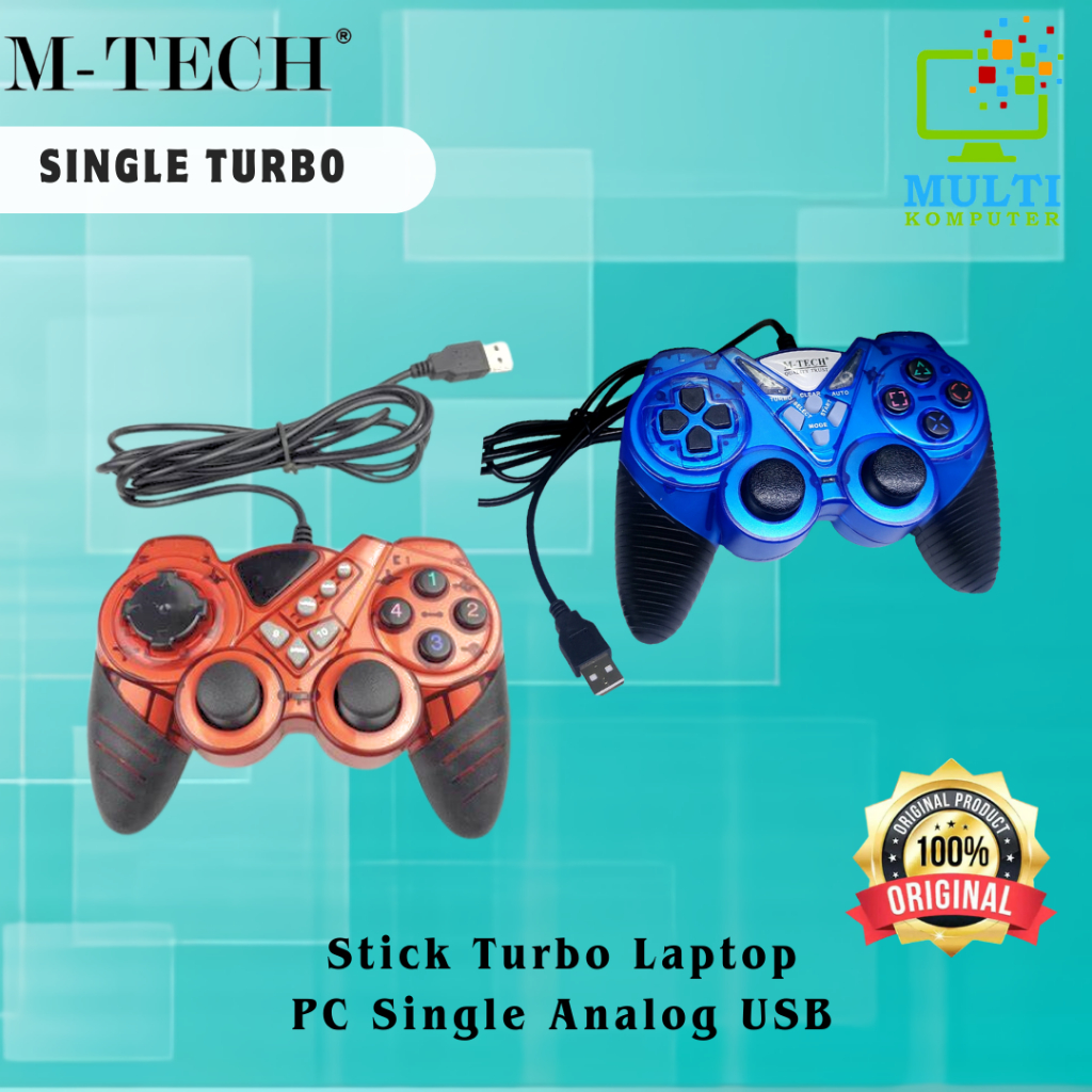 Jual Stik PC - JOYSTICK PC Gamepad/Game Pad single Usb M-tech | Shopee ...