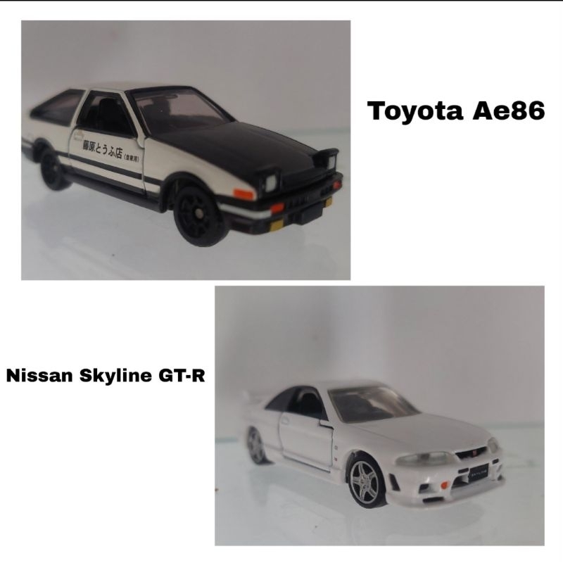 Jual [READY STOCK] Tomica JDM toyota Ae86 & Nissan Skyline GTR | Shopee Indonesia