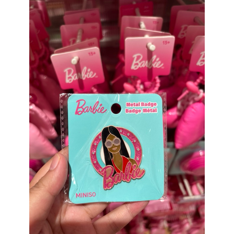 Jual MINISO X BARBIE METAL BADGE | Shopee Indonesia