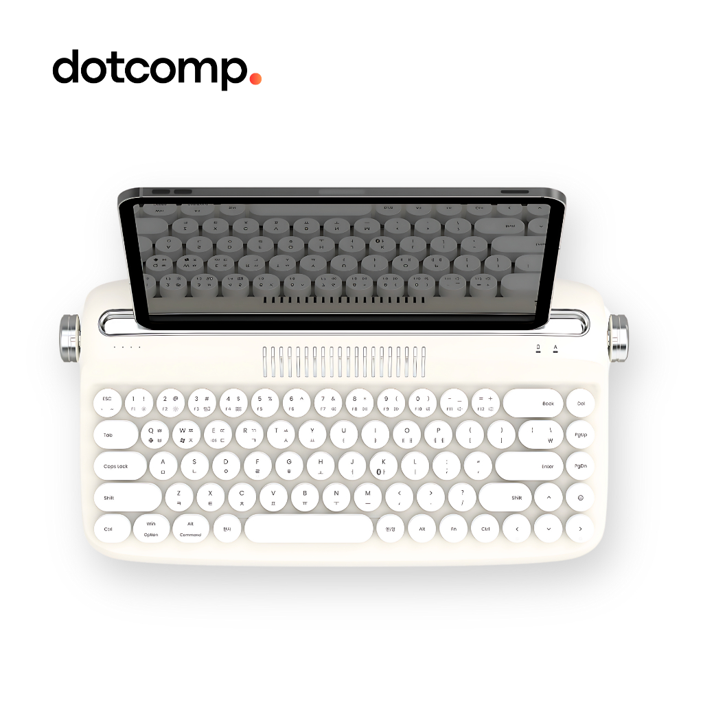 Jual ACTTO B307 Retro Bluetooth Keyboard Wireless Typewriter Keyboard ...