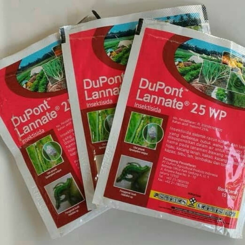 Jual INSEKTISIDA DUPONT LANNATE 25 WP 15 GRAM | Shopee Indonesia