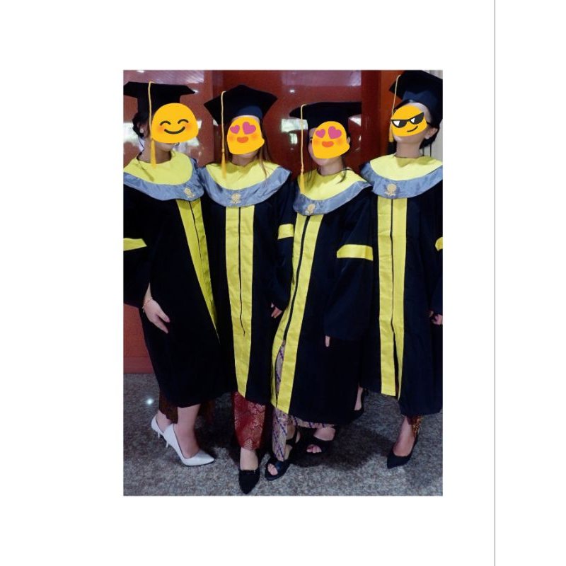 Jual Baju Wisuda Universitas Terbuka| Jurusan Akuntansi| Second| Set ...