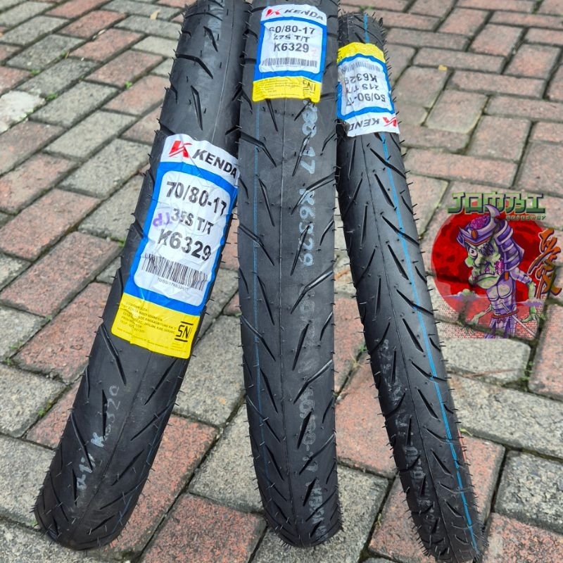 Jual BAN KENDA RACING SOFT K6329 TT Ring 17/14 UK 50/90 60/80 70/80 80/ ...