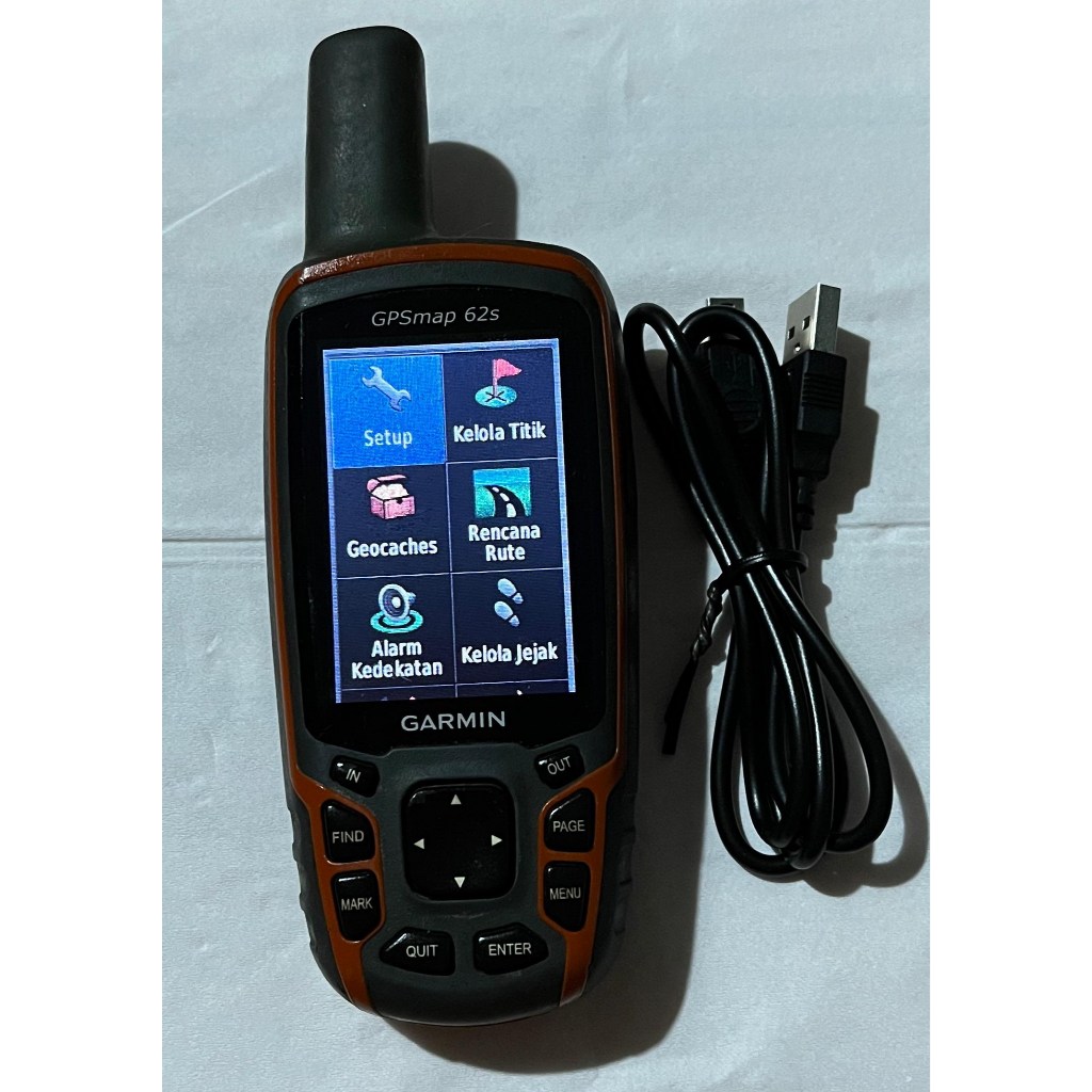 Jual Garmin GPSmap 62s - Ex. Kantor NORMAL MULUS | Shopee Indonesia