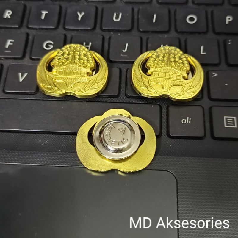 Jual Pin Korpri ASN Bahan Cor Lencana Korpri ASN Pns P3K Kancing Magnet ...