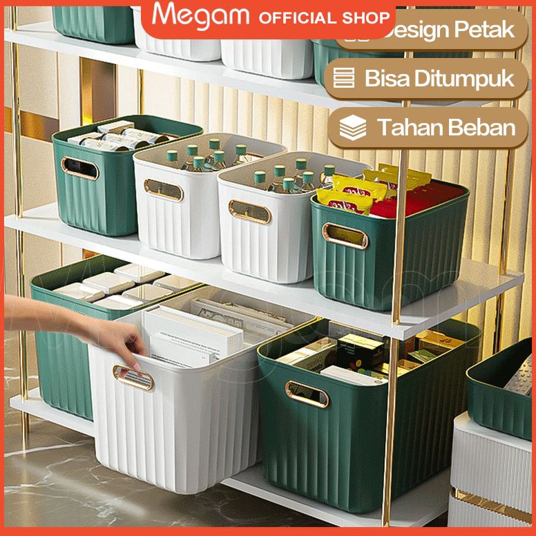 Jual Megam Storage Box Tempat Penyimpanan Barang Serbaguna Box ...