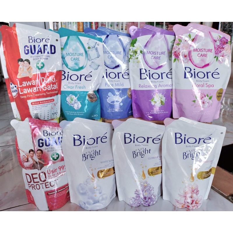 Jual BIORE BODY FOAM 450ML (5 VARIAN) | Shopee Indonesia