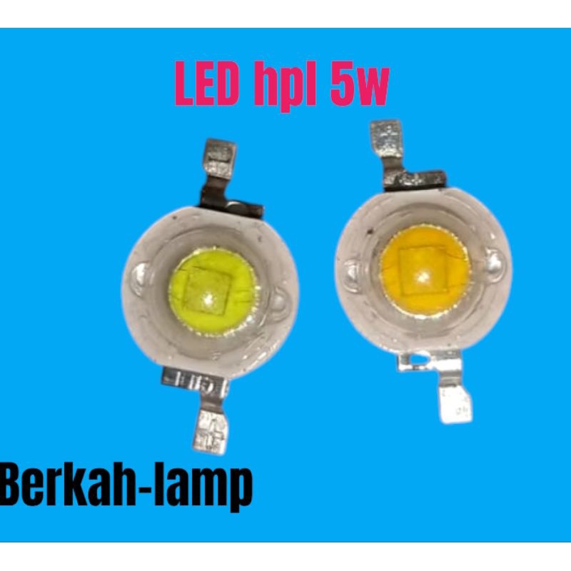 Jual LED HPL 5W tersedia variasi putih dan kuning QUALITY PUTIH 6500K ...