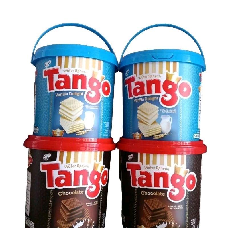 Jual Tango Jar Wafer Renyah 1 dus isi 6 Toples | Shopee Indonesia