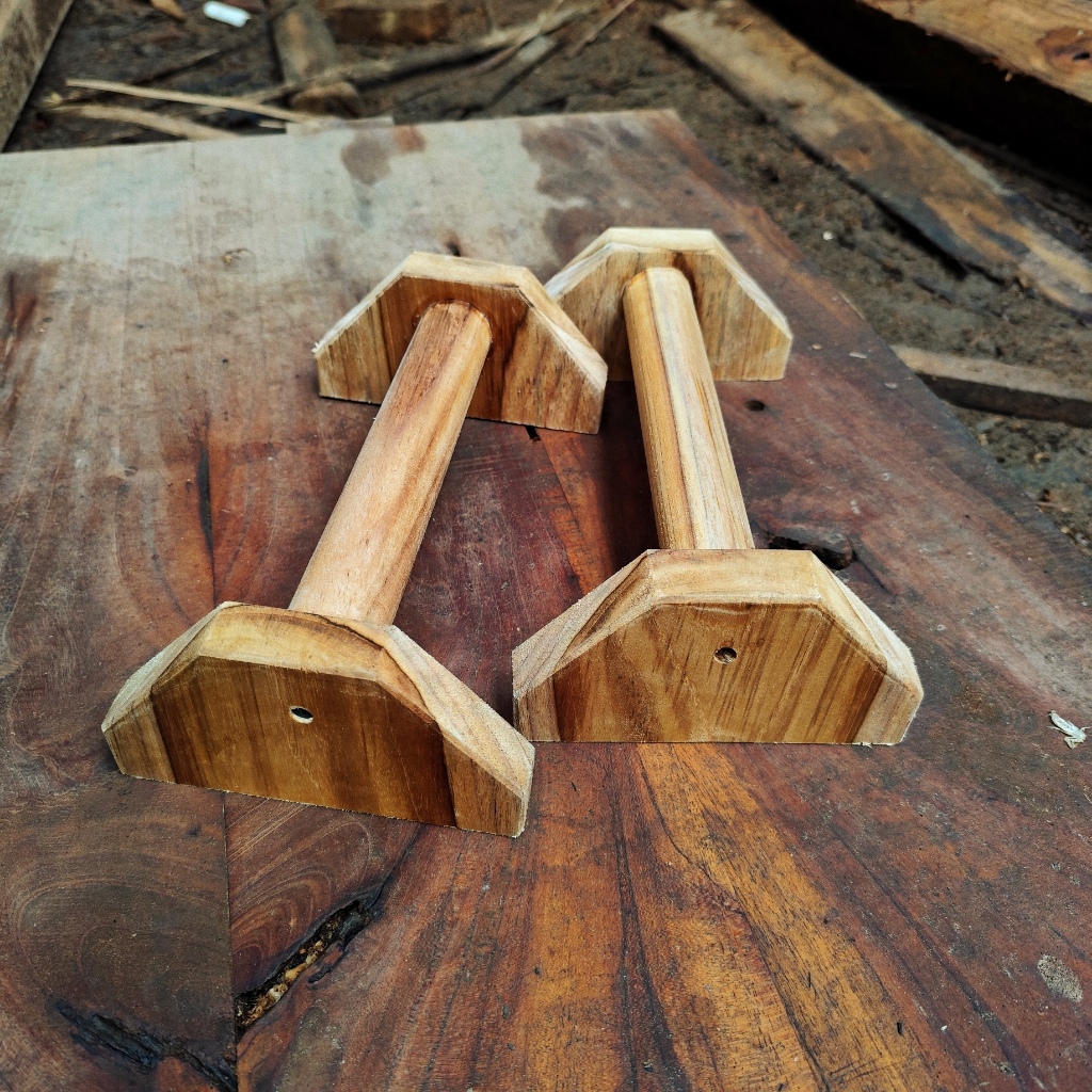 Jual Paralette Bar Push Up Kayu, Alat Olahraga untuk Latihan ...