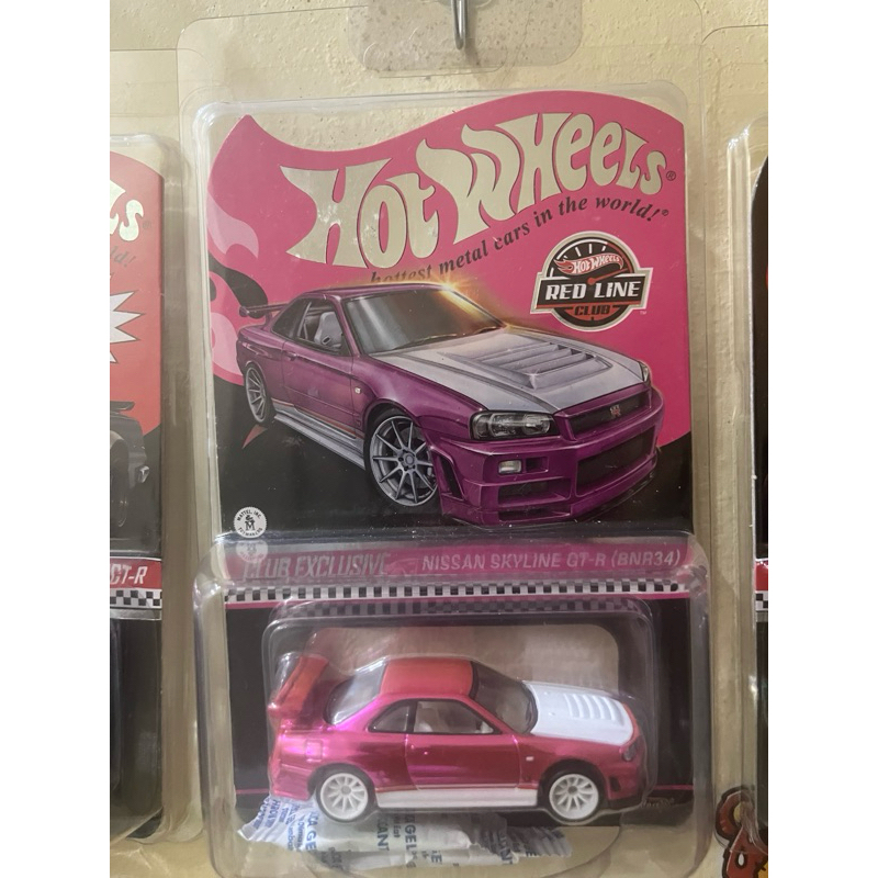 Jual Hot Wheels RLC Nissan Skyline R34 Pink | Shopee Indonesia