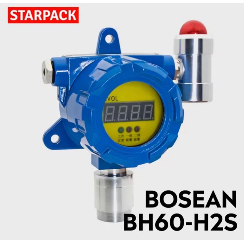 Jual H2S Fixed Gas Detector BH-60 Fix Bosean BH60 Hydrogen Sulfide ...