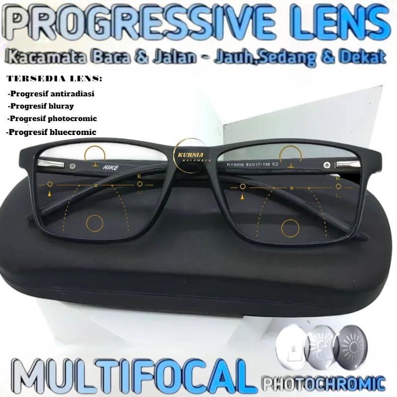 Jual Kacamata Progresif photocromic Pria Wanita | Kacamata Plus Baca ...