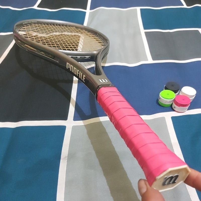 Jual RAKET TENIS ORIGINAL WILSON PROFILE TOUR 95 BEKAS MASIH BAGUS SIAP ...