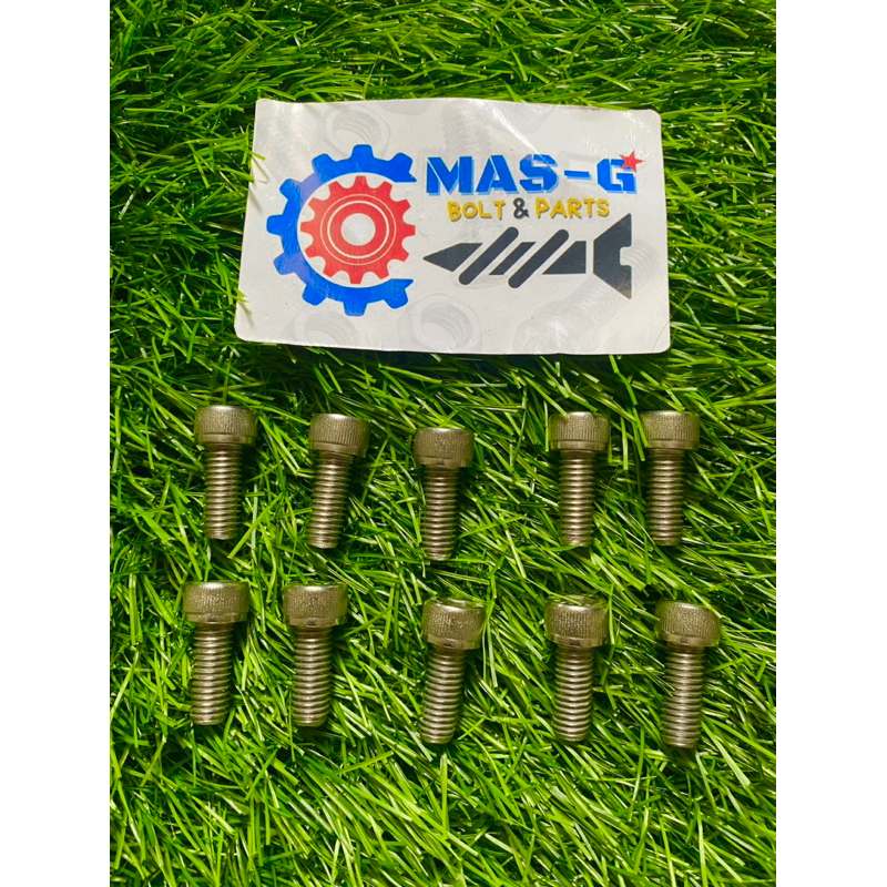 Jual Baut L Stainless Anti karat M8 x 20 drat 12mm | Shopee Indonesia