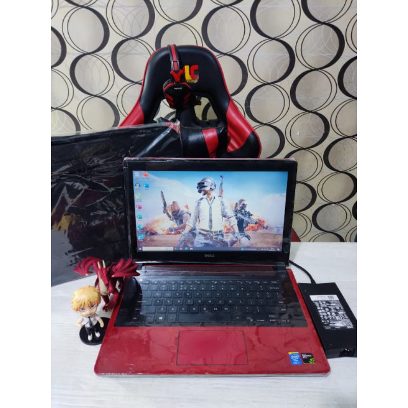 Jual Laptop Gaming Desain DELL PANDORA 7447-A02 RED [RAM 16GB SSD 240GB ...