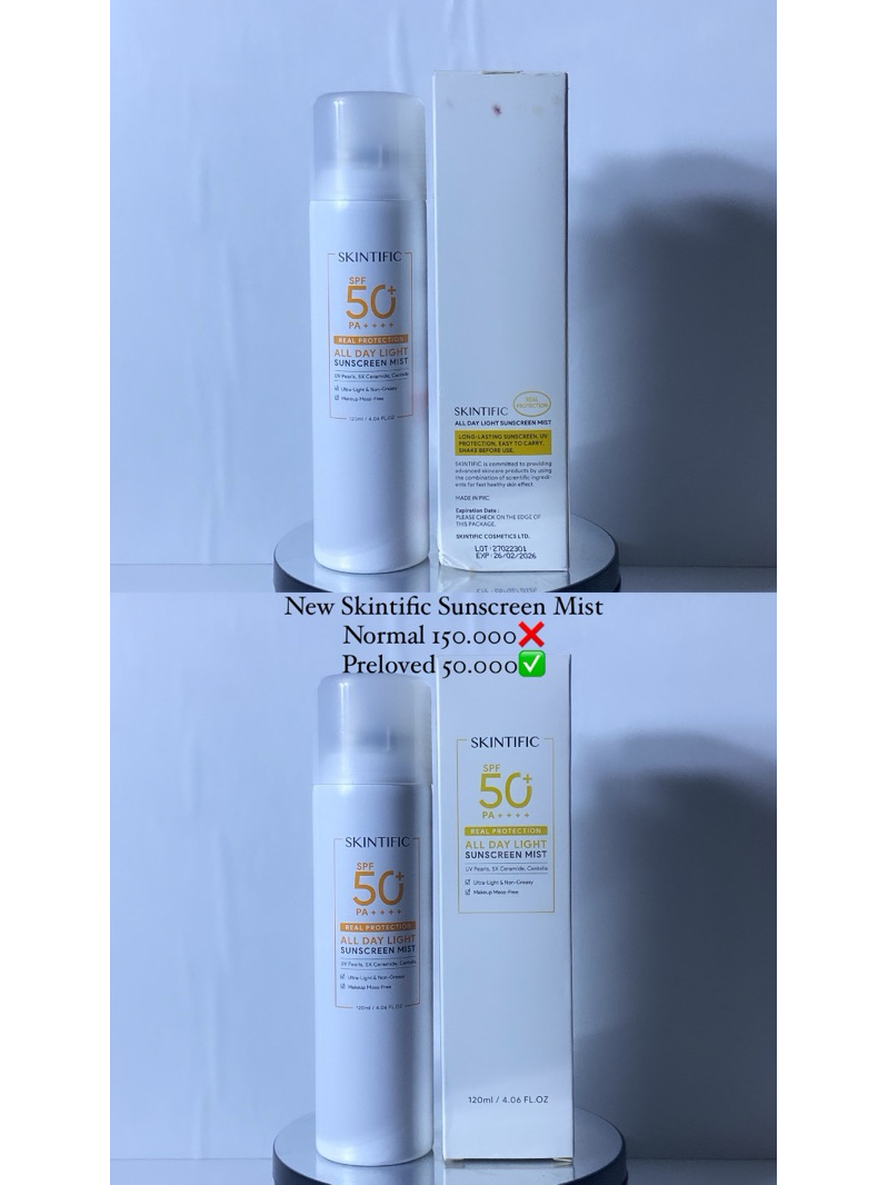 Jual NEW SKINTIFIC SUNSCREEN MIST 120ML | Shopee Indonesia