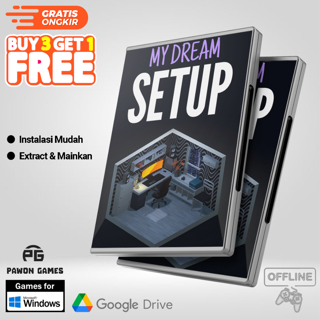Jual My Dream Setup - Game PC Simmulation Komputer Offline Room Planner ...
