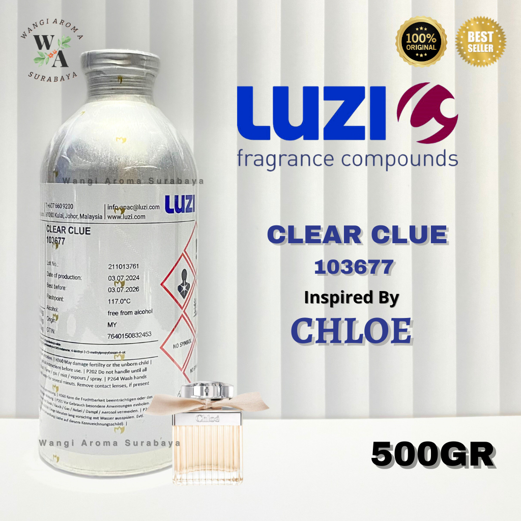 Jual Bibit Parfum LUZI CLEAR CLUE 103677 Searah CHLO 500GR Segel ...