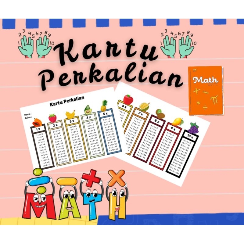 Jual Kartu Perkalian | Shopee Indonesia