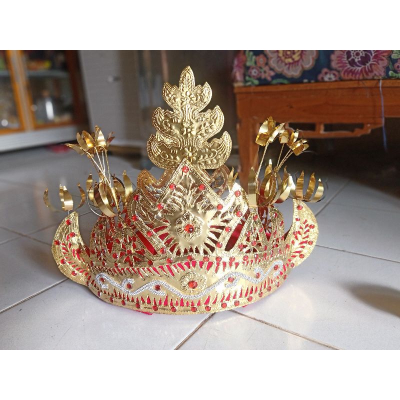 Jual siger pepadun kerawang || mahkota adat Lampung | Shopee Indonesia