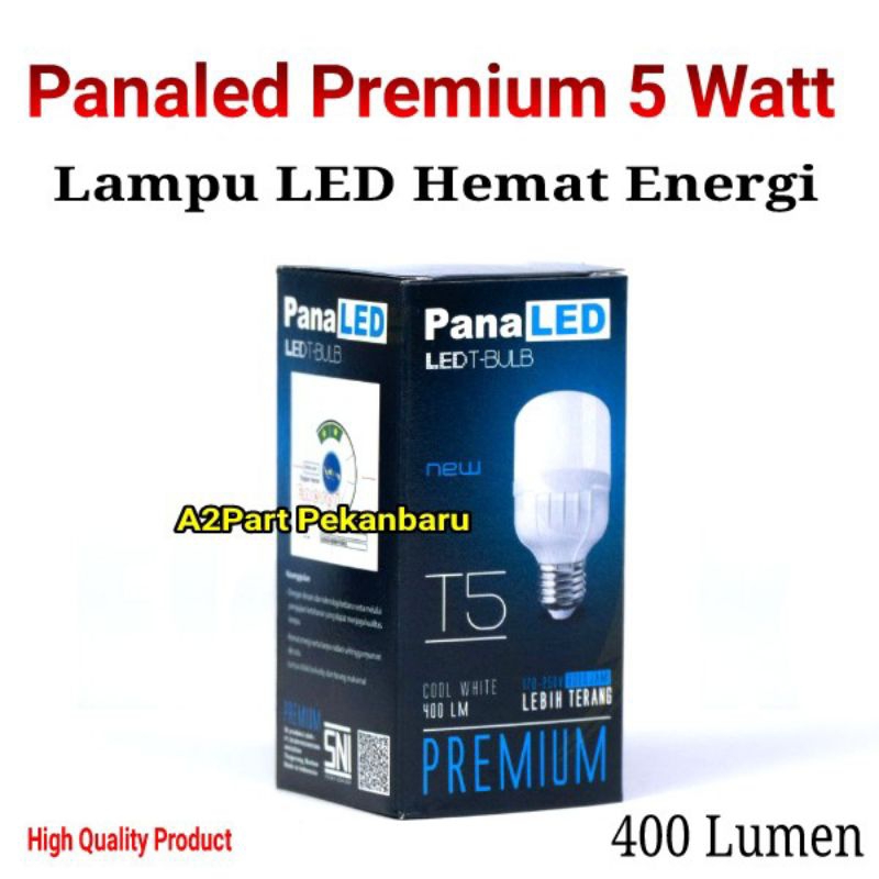 Jual Bohlam Lampu Led Panaled Premium 5 Watt | Shopee Indonesia