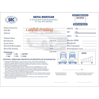 Jual Kwitansi Rental Mobil Terlengkap & Harga Terbaru Desember 2025 ...