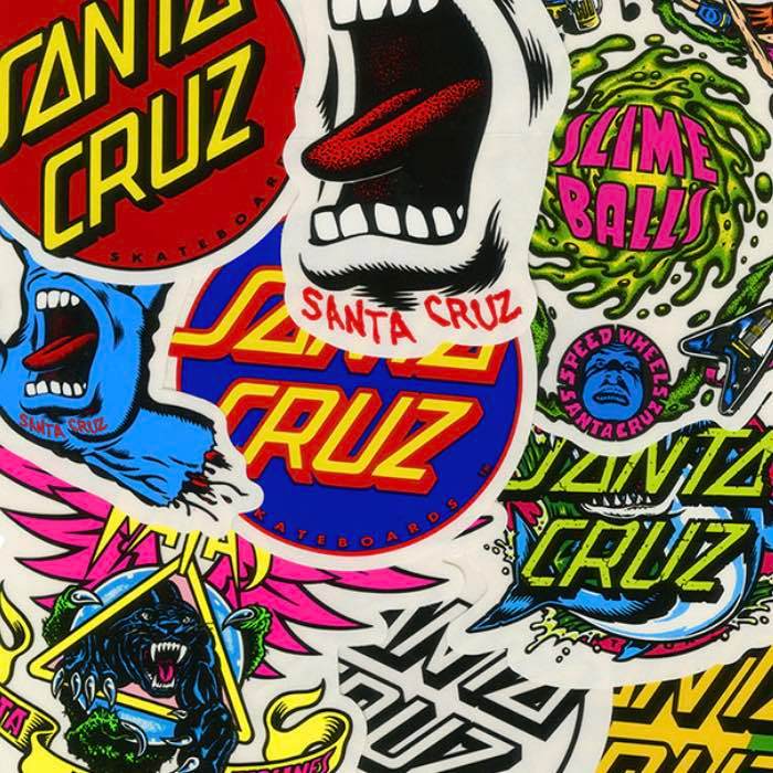 Jual Santa Cruz Sticker Assorted | Shopee Indonesia