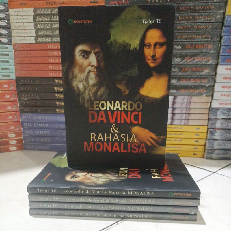 Jual BUKU NOVEL SEJARAH SASTRA / BACAAN MEMOAR / LEONARDO DAVINCI & RAHASIA MONALISA / PRODUK ...