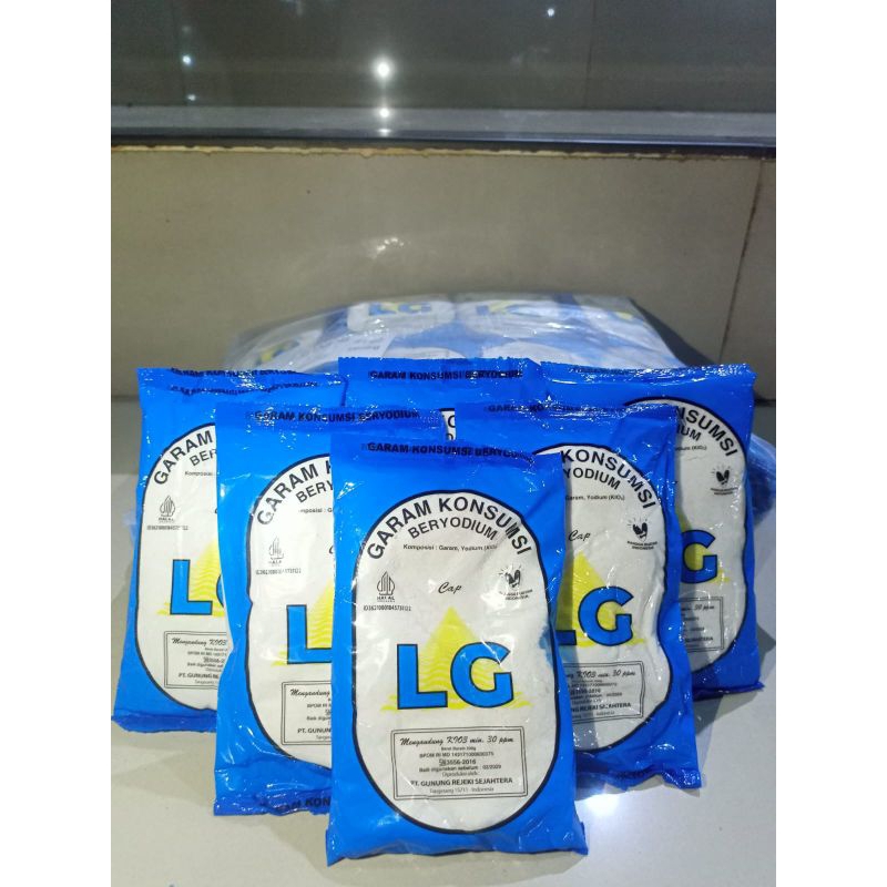 Jual GARAM DAPUR HALUS MEREK LG | BERAT 200grm/pcs | Shopee Indonesia