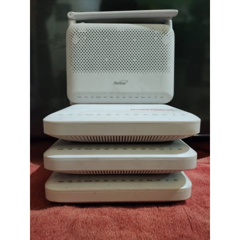 Jual ont fiberhome HG6145D2 plus adaptor | Shopee Indonesia